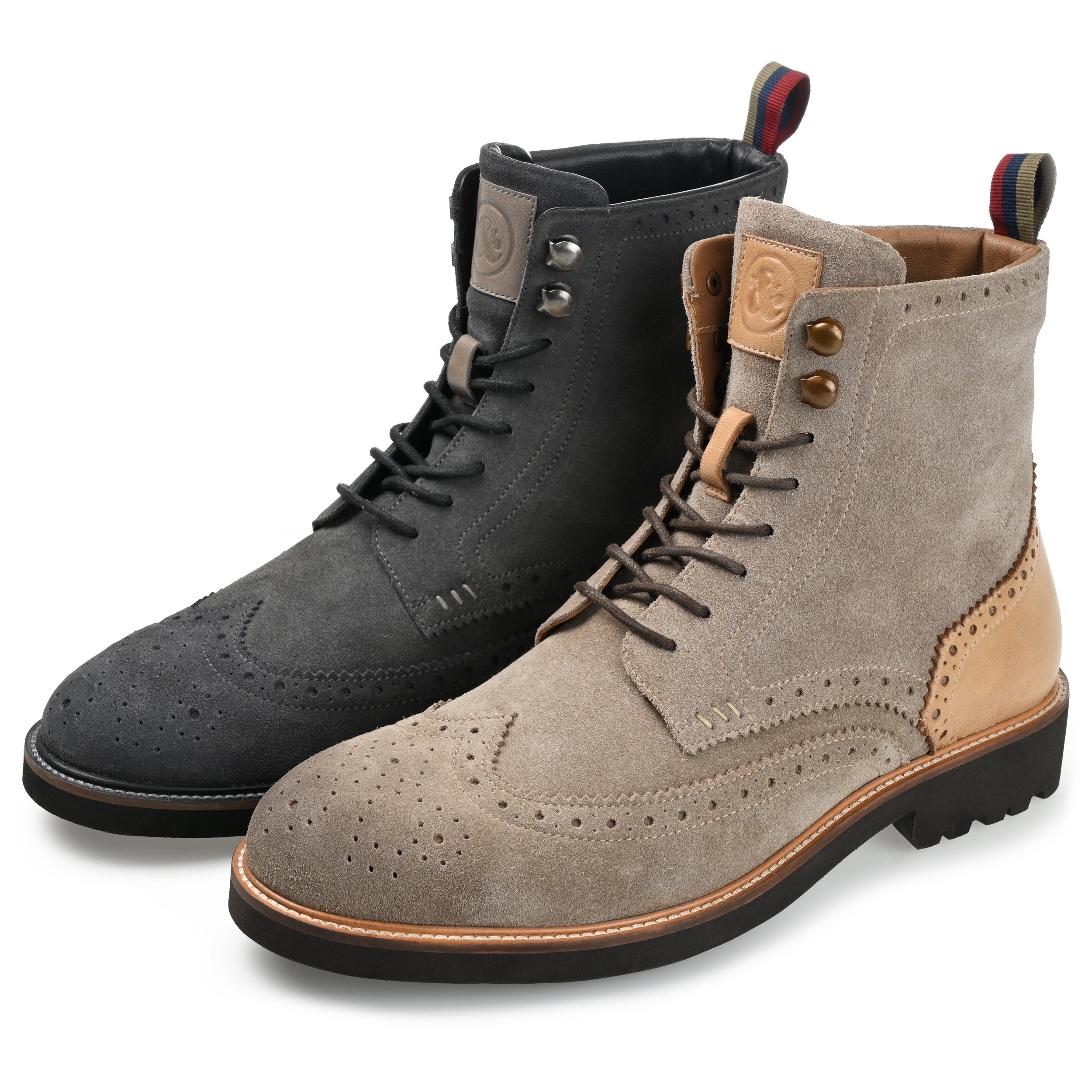 WELCH - Genuine Leather Round-Toe Boot | Thomas & Vine